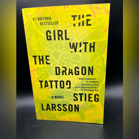 Art | The Girl With The Dragon Tattoo By Stieg Larsson | Poshmark